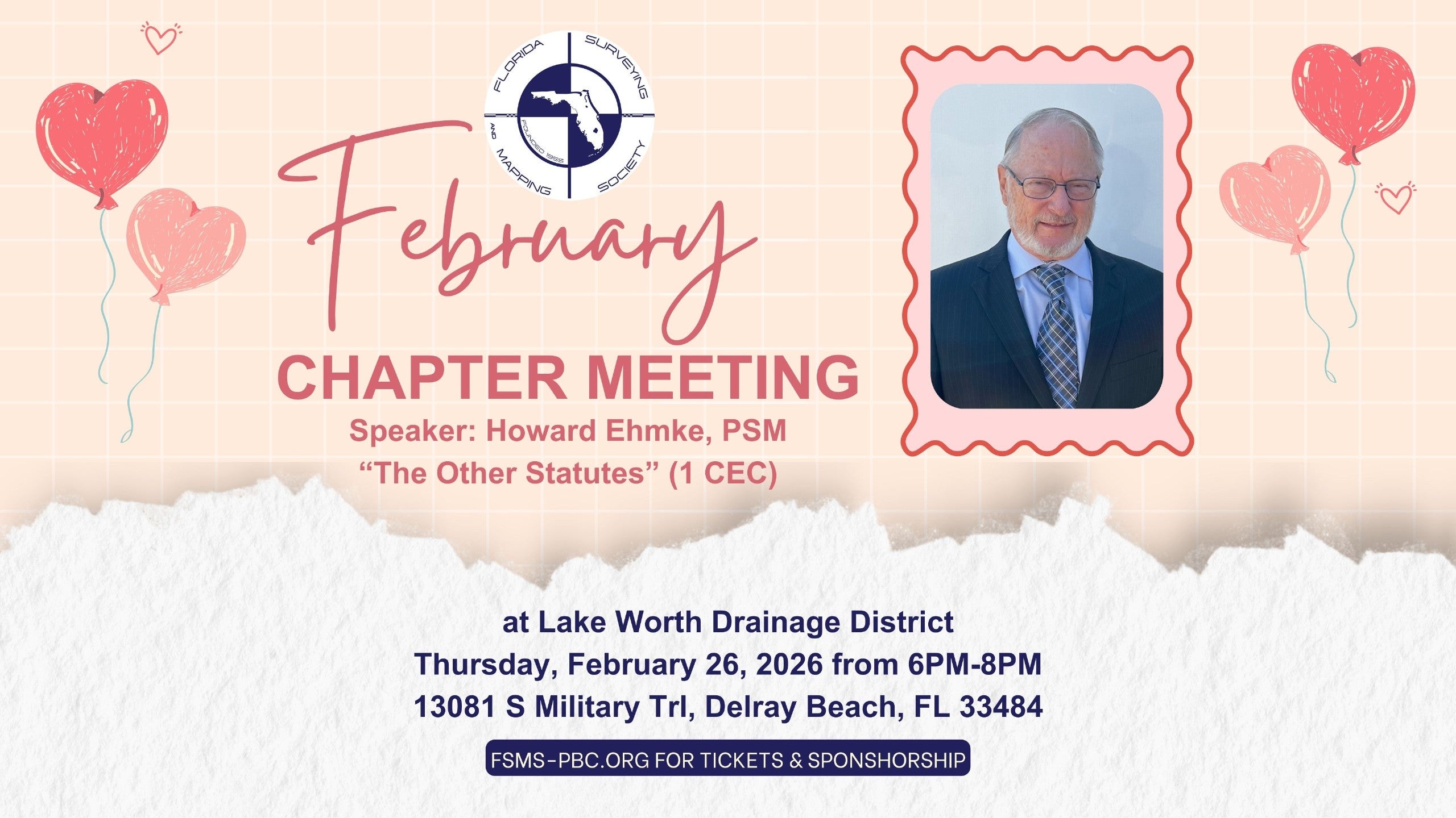 FSMS PBC February Membership Meeting | FSMS Palm Beach Chapter